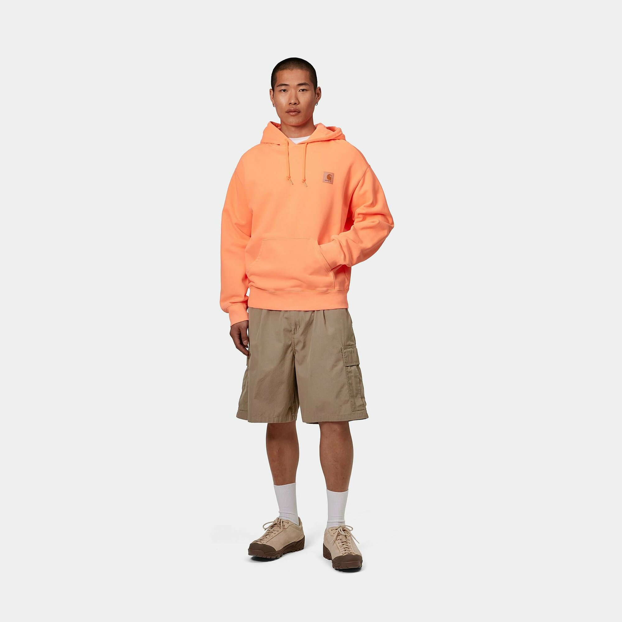 Шорты Carhartt WIP Cole Cargo, размер 30, бежевый — фото 1