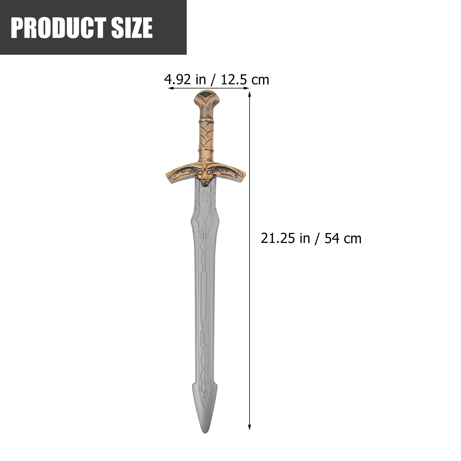 Детский Костюм Рыцаря С Мечом И Щитом Набор Для Игры В Роли 54X12 5X2 7Cm