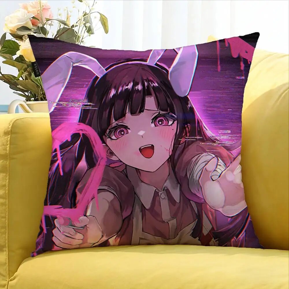 Наволочка M-Mikan Tsumiki World 100% Полиэстер Розовый, 40x40 cm, z5