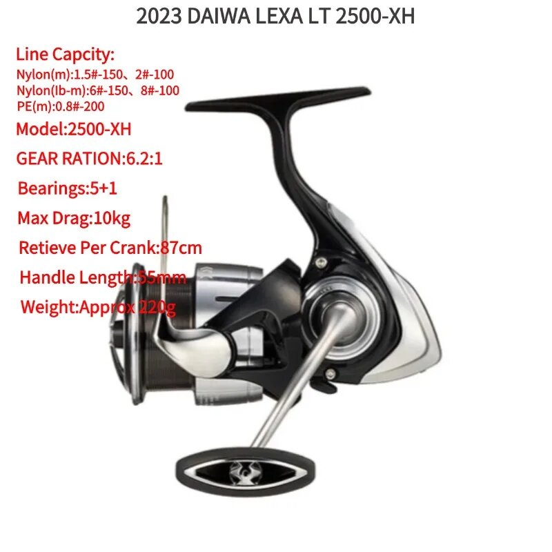 Daiwa Lexa Lt Спиннинговые катушки 2500-XH
