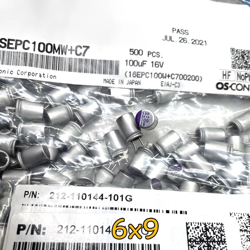 20 шт. твердотельных конденсаторов Sanyo 16V 100uF 16SEPC100MW