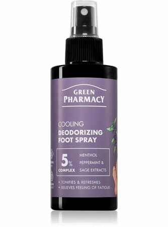 Спрей для ухода за кожей Green Pharmacy Foot Care Cooling Deodorizing Foot Spray, 150 мл