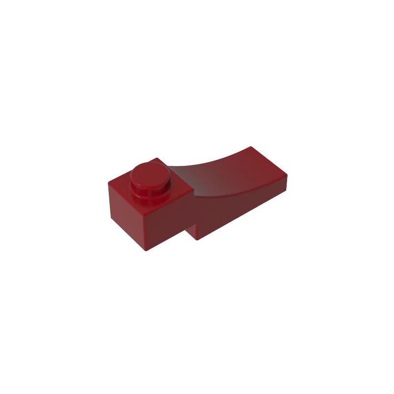 GOBRICKS Изогнутые кирпичи 10 шт. 70681 Красный, 014