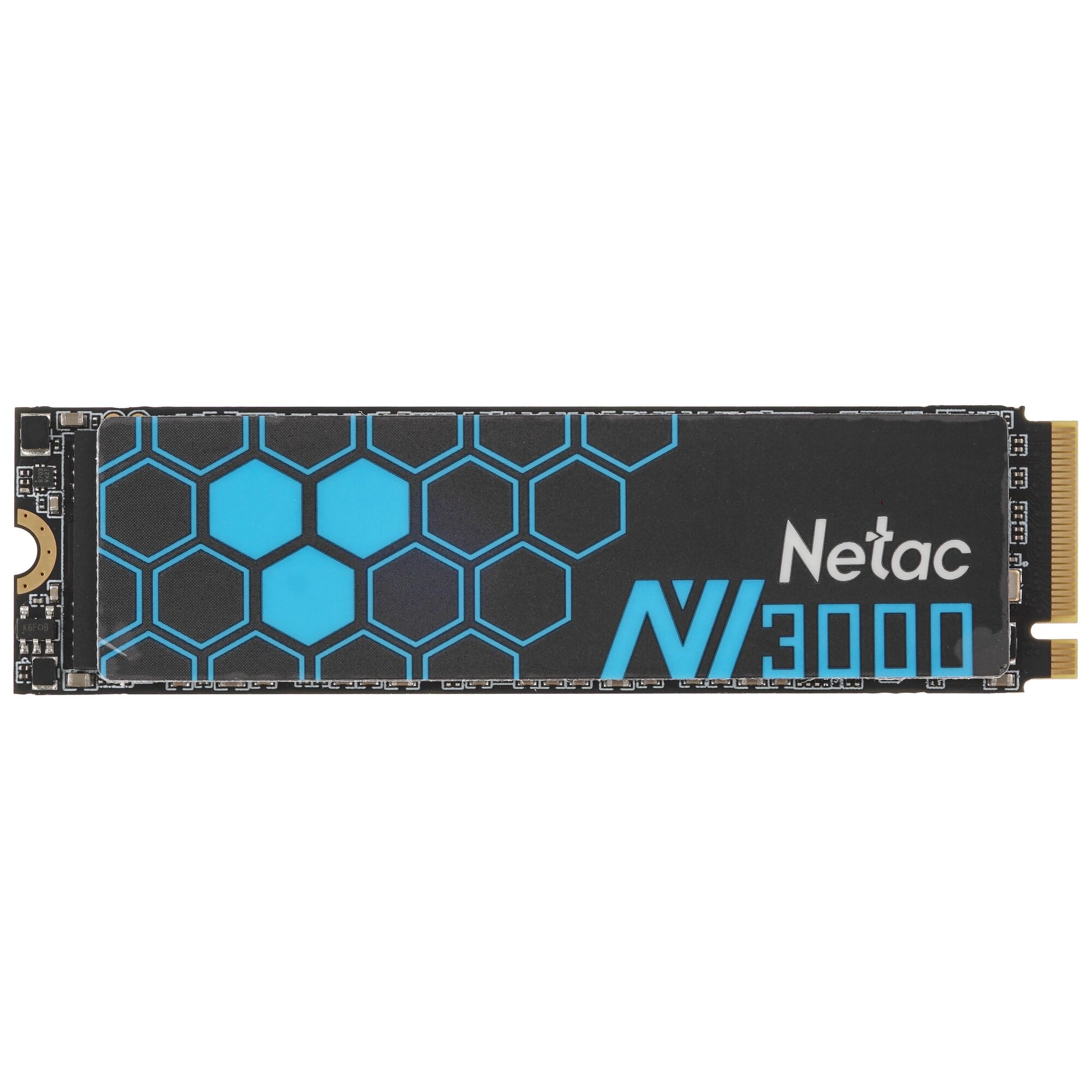 SSD-накопитель Netac NV3000 NT01NV3000-2T0-E4X, 2TB, M.2 2280, PCIe 3.0 x4, 1200 TBW