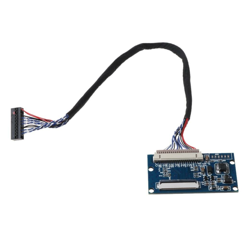 Профессиональная плата 20PIN LVDS на 40PIN для ЖК-дисплея 7–10.1" с кабелем, Синий