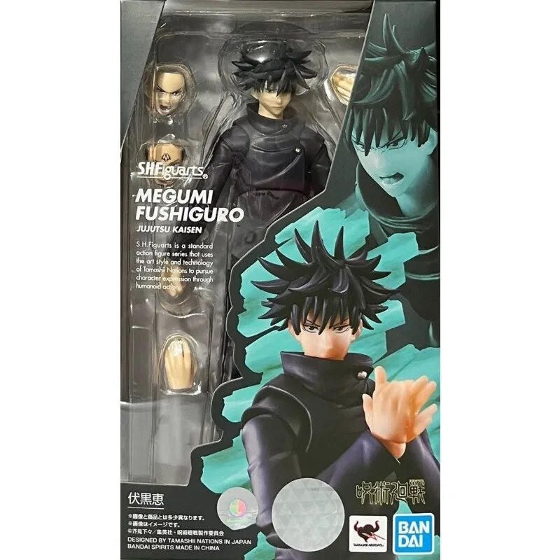 Фигурки Bandai Jujutsu Kaisen SHF: Юдзи Итадори, Сукуна, Сатору Годжо Черный, Megumi Fushiguro