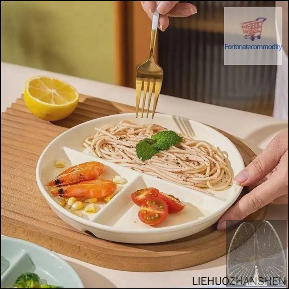 Тарелка 20 см 1 шт кремовый