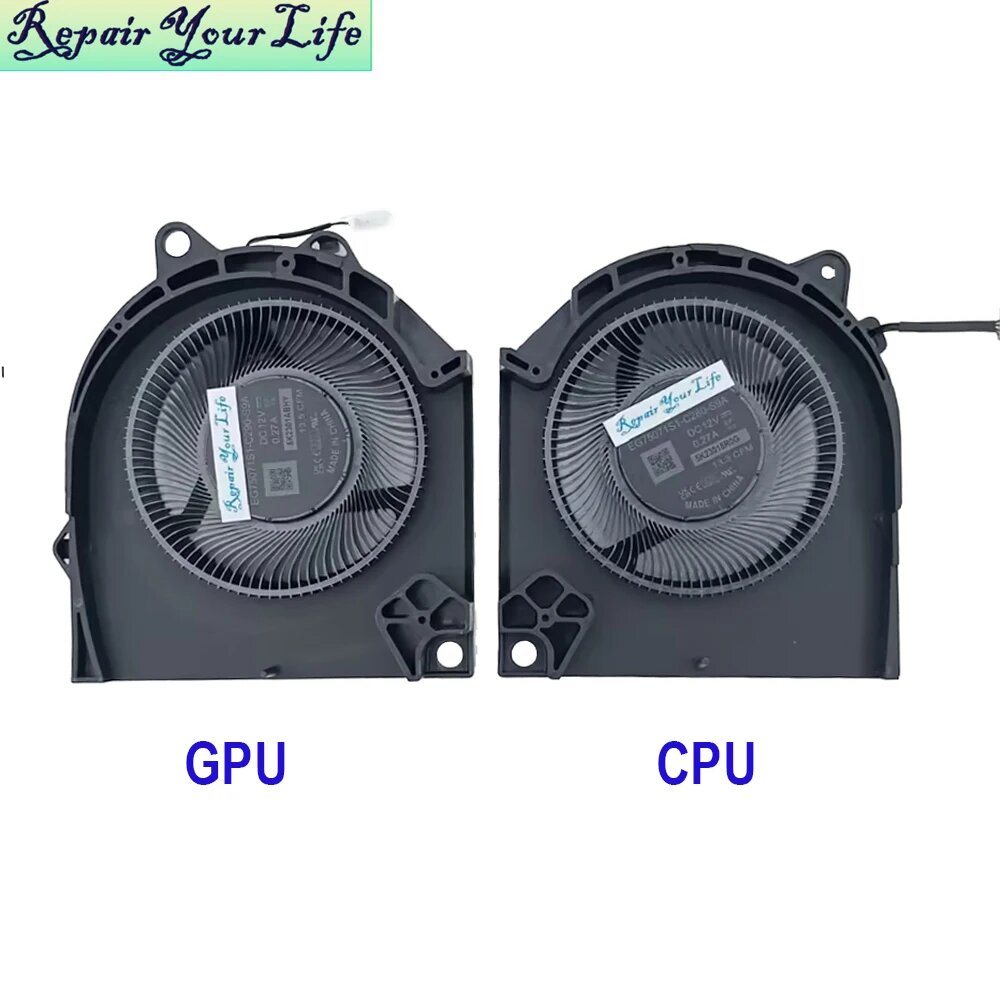 Вентилятор охлаждения CPU/GPU для Dell G16/G15