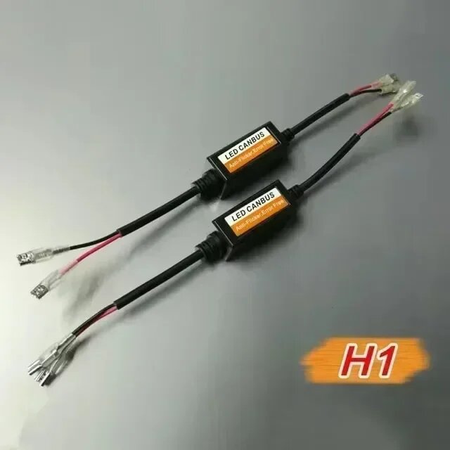 Адаптер-декодер Canbus для светодиодных ламп (1/4 шт.) для H1, H4, H7, H11, 9005, 9006, 9012 2PCS H1