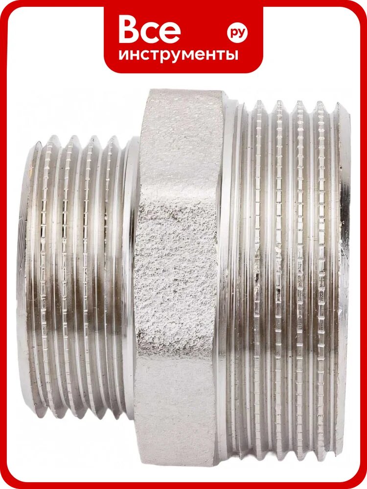 Переходной ниппель STI 1 1/4" х 1" никелированный D270-04979