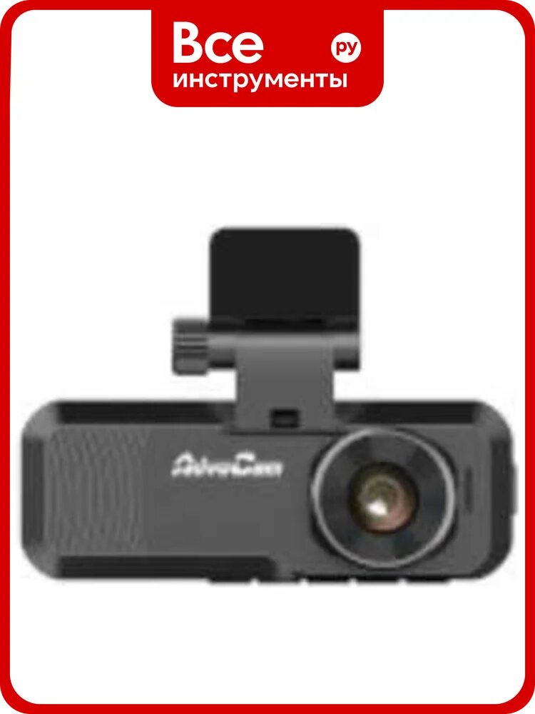 Автомобильный видеорегистратор AdvoCam 4K DUO III с IPS LCD дисплеем, ночным видением и присоской для крепления