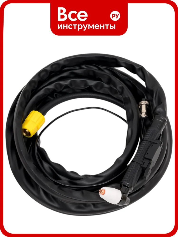 Резак плазменный Brima РТ-31 CUT-40 7431 с контактным зажиганием дуги, воздушным газовым охлаждением и без центрального
