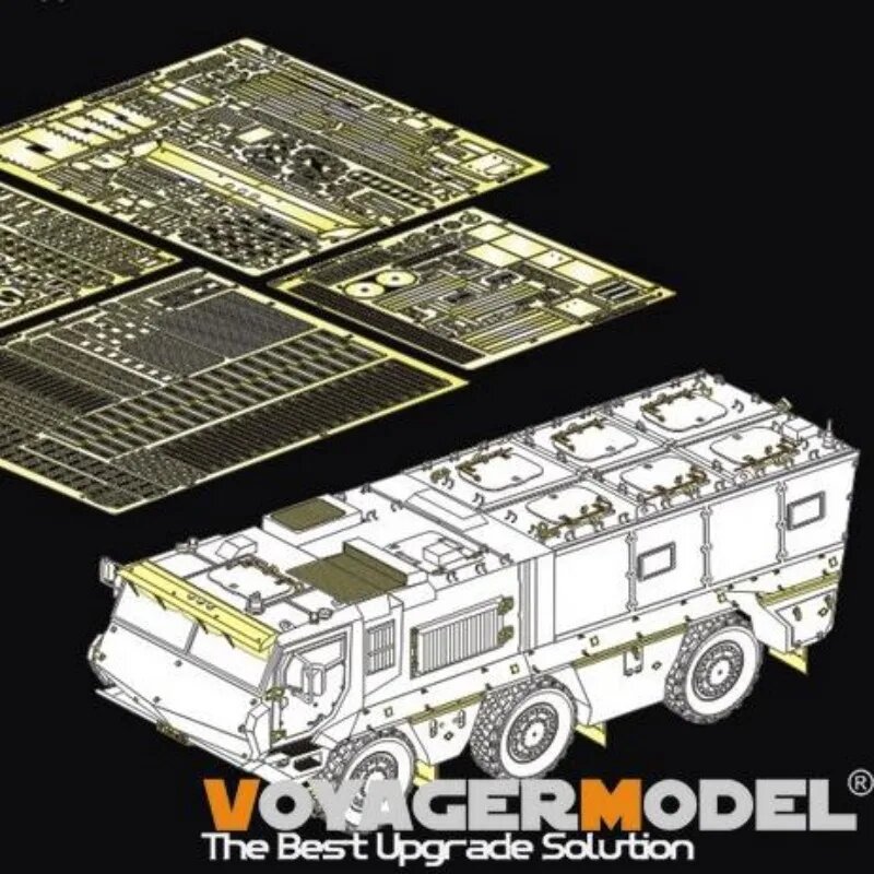 Модель Voyager PE351307 Modern Russian KamAZ-63968 Typhoon-K Basic