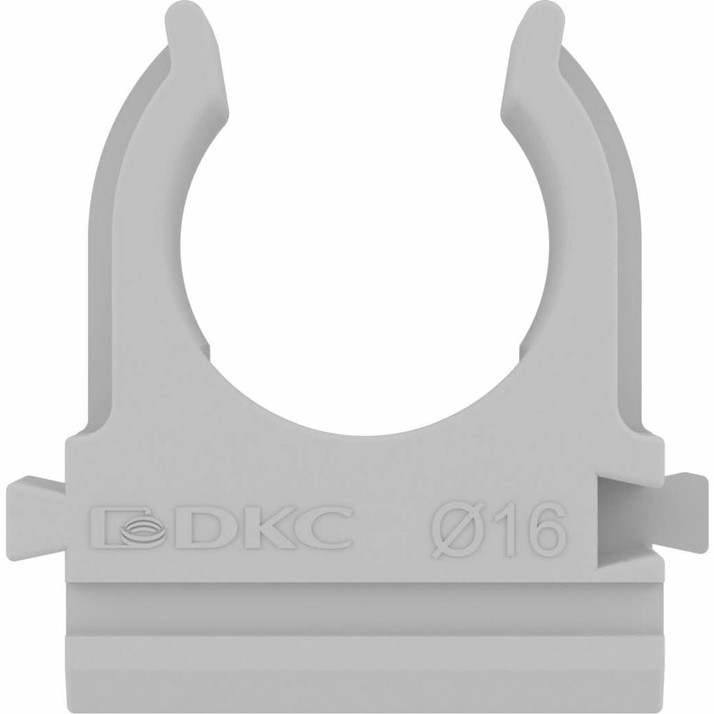 Держатель-клипса быстрого монтажа DKC 16 мм упак 100 шт. 51016M 51016MDIY — фото 1