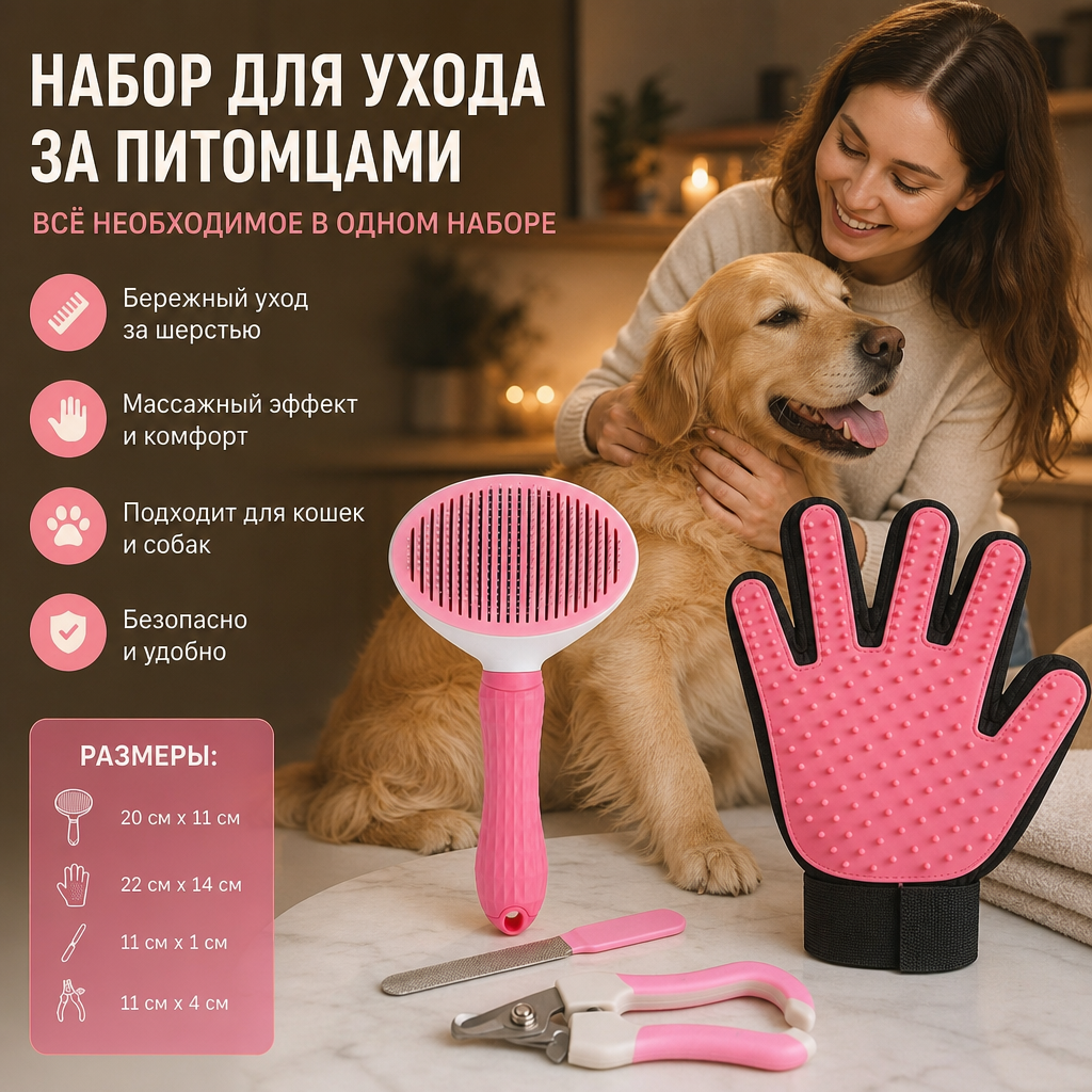 Когтерез для кошек и собак, безопасный, нескользящий, лезвия из нержавеющей стали, точный срез