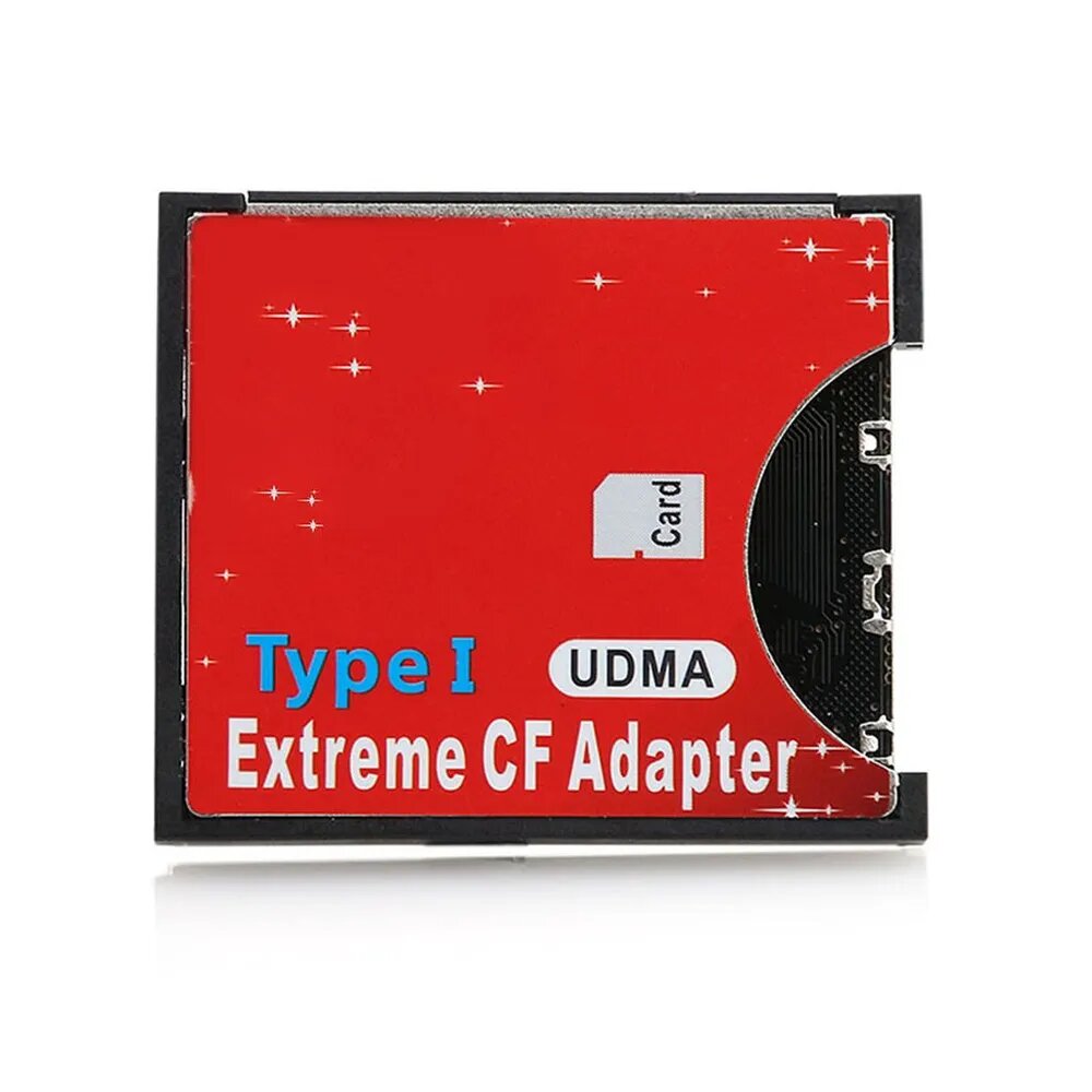 Однопортовый Адаптер для чтения карт Micro-SD/SDHC/SDXC TF к Compact Flash CF Card Reader