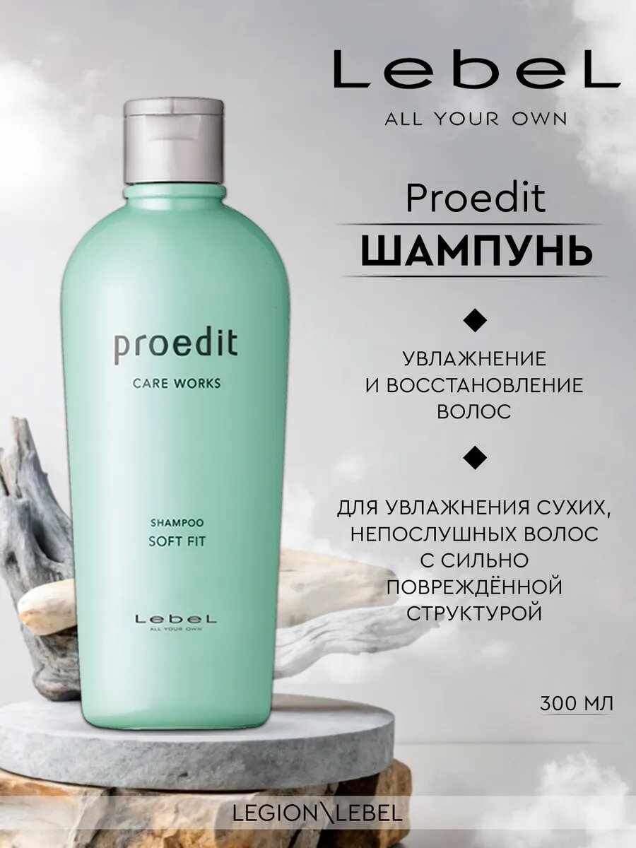 Lebel Proedit Care Шампунь для жестких и непослушных волос W