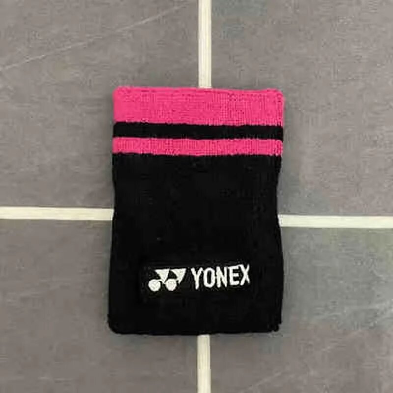 Напульсник YONEX для бадминтона и тенниса Розовый, Black and Red