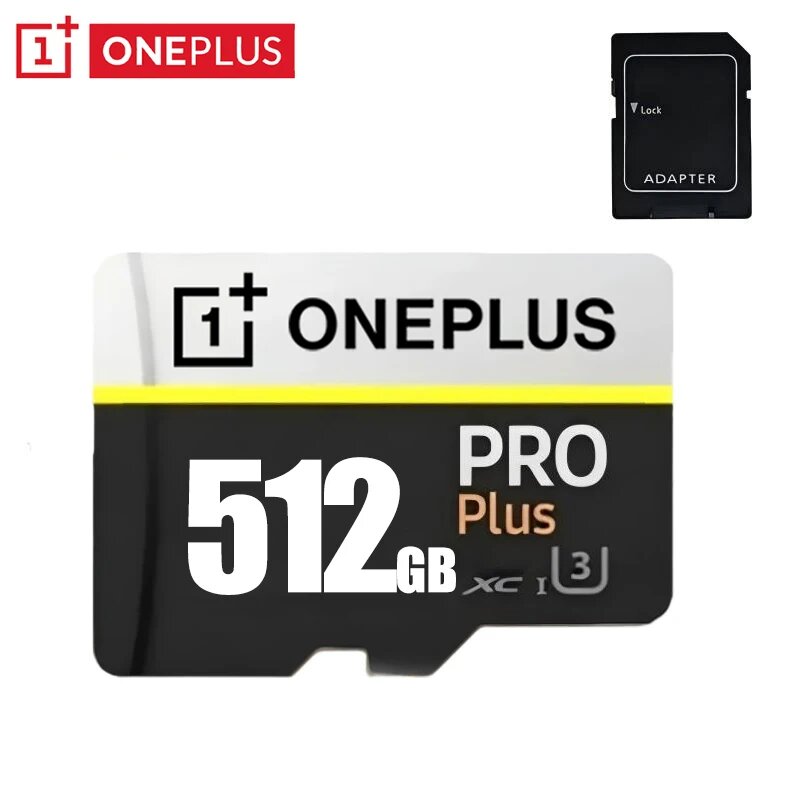 Карта памяти OnePlus 2 ТБ V30 A2 Black-512GB
