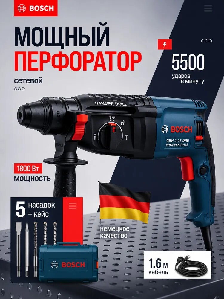 Перфоратор электрический Bosch