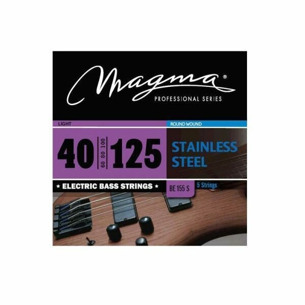Струны для бас-гитары Magma Strings BE155S — фото 1