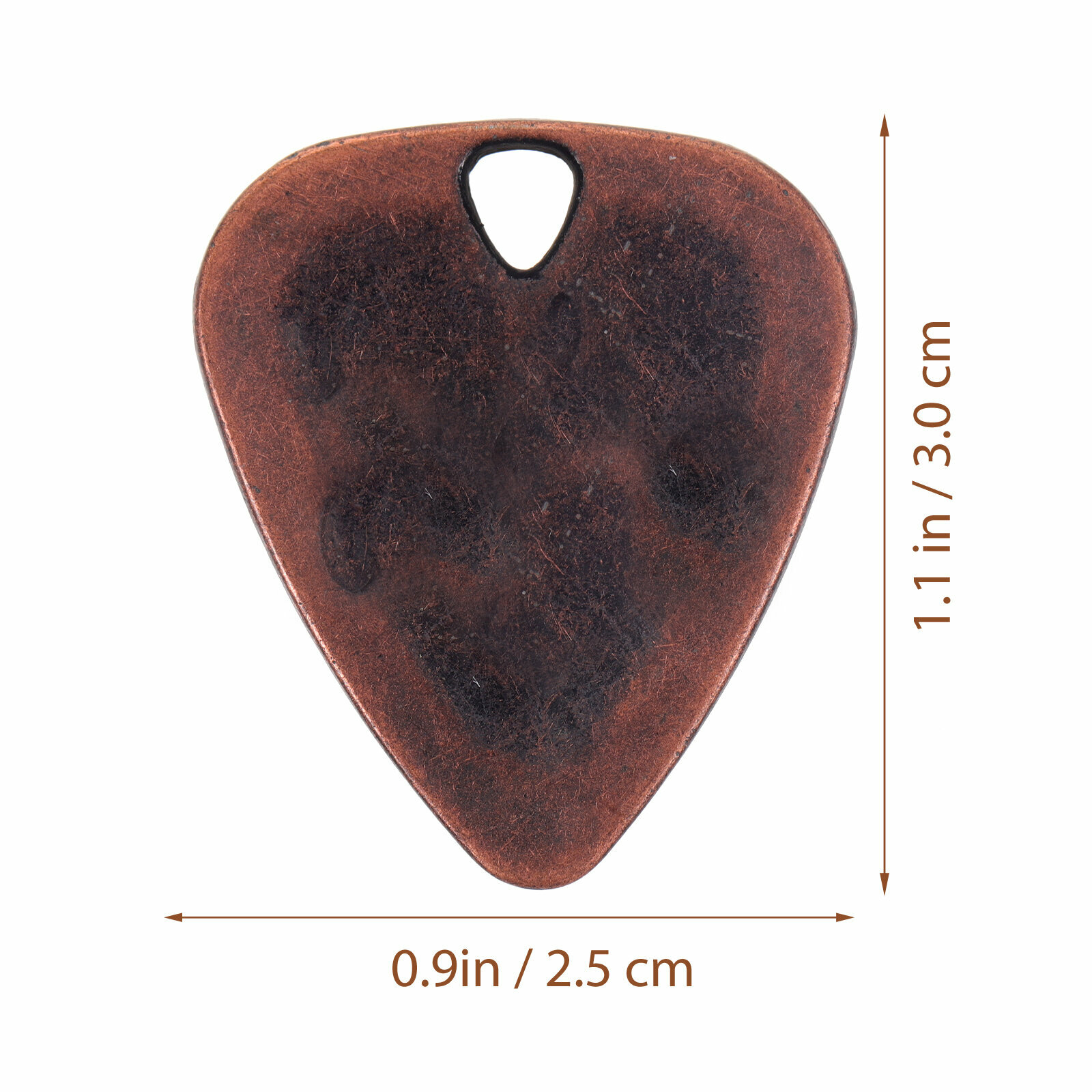 6 Шт Пиковые Гитарные Металлические Золотого Цвета 3.00X2.50X0.50Cm Для Профессионалов И Начинающих