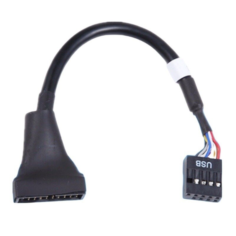 Адаптер USB 3.0 на USB 2.0, 20-контактный штекер на 9-контактное гнездо, кабель для материнской платы ПК, удлинитель