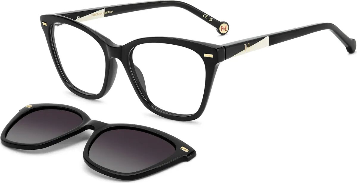 Оправа Carolina Herrera HER 0334/C 807, тип оправы ободковая, материал оправы ацетат, пол женские, форма оправы кошачий глаз