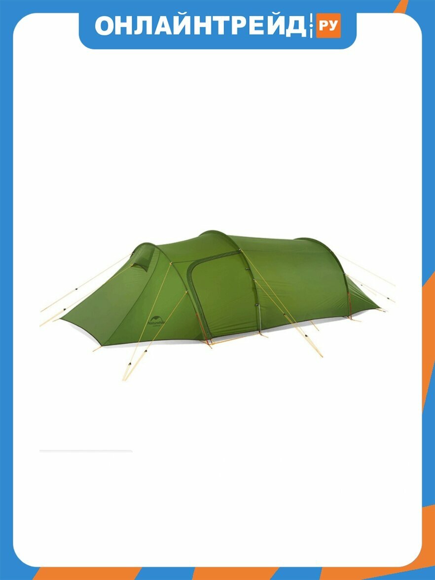 Палатка 2-местная Naturehike Opalus NH17L001-L, 20D, зеленый