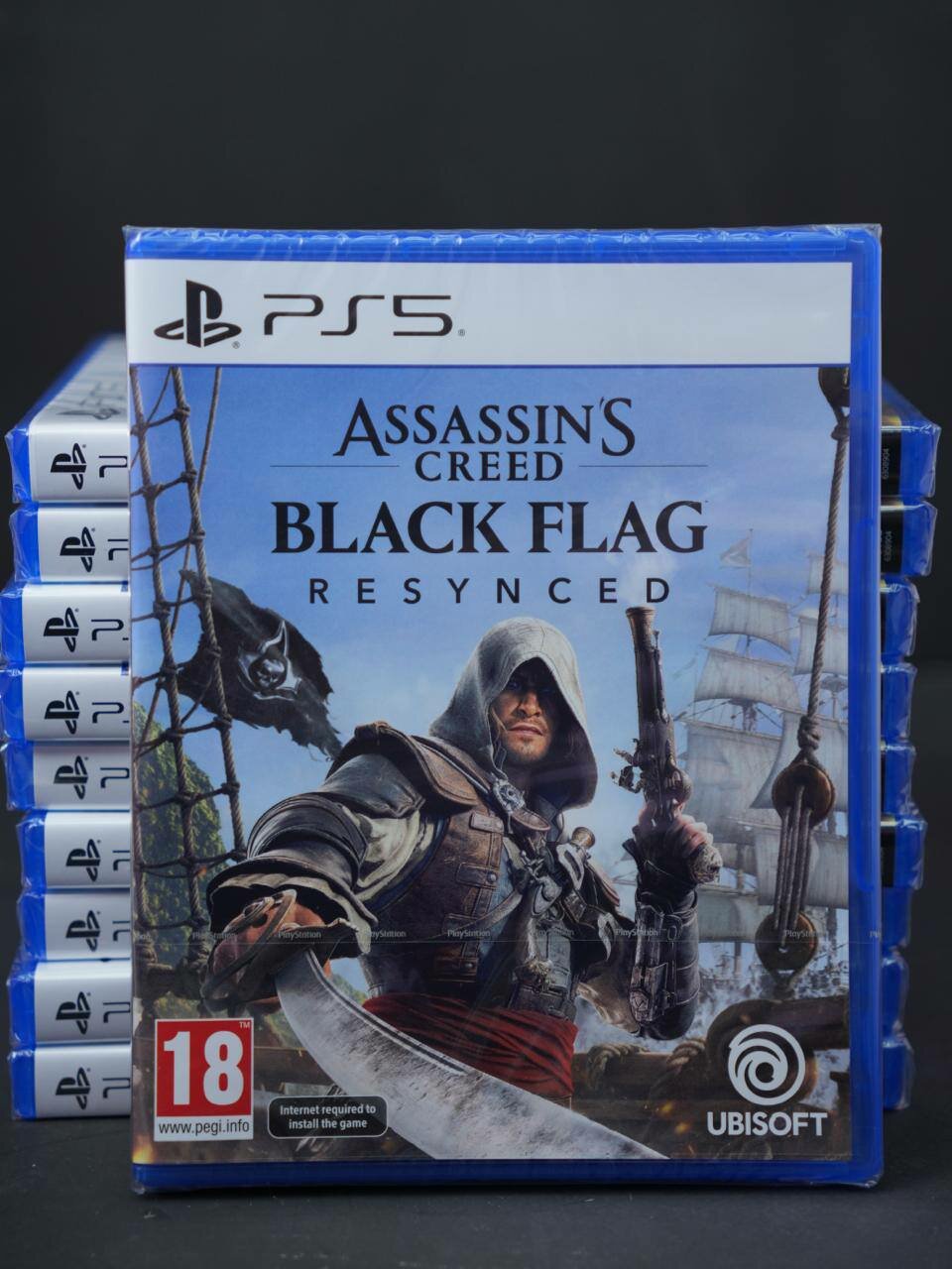 Игра Assassin's Creed Black Flag Resynced для PlayStation 5 (субтитры и интерфейс на русском языке)