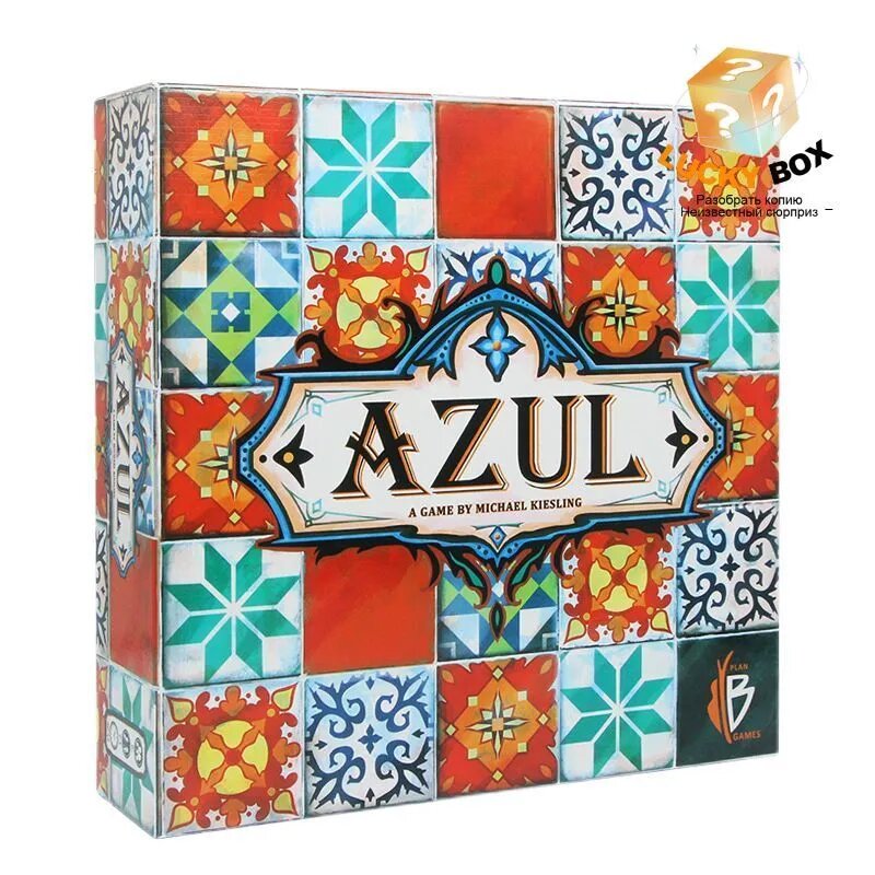 AZUL Английская версия настольной игры Brick Architecture Chess Board Настольная игра для трансграничных продаж