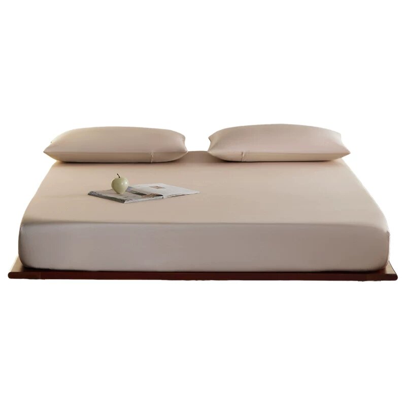 Премиум 100S Tencel Постельное белье Бледный Розовый 245x270см для кроватей 1.8-2.0м