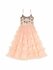 Платье Tutu du Monde Sequin-embellished ruffled dress, размер 116-122, кораллово...