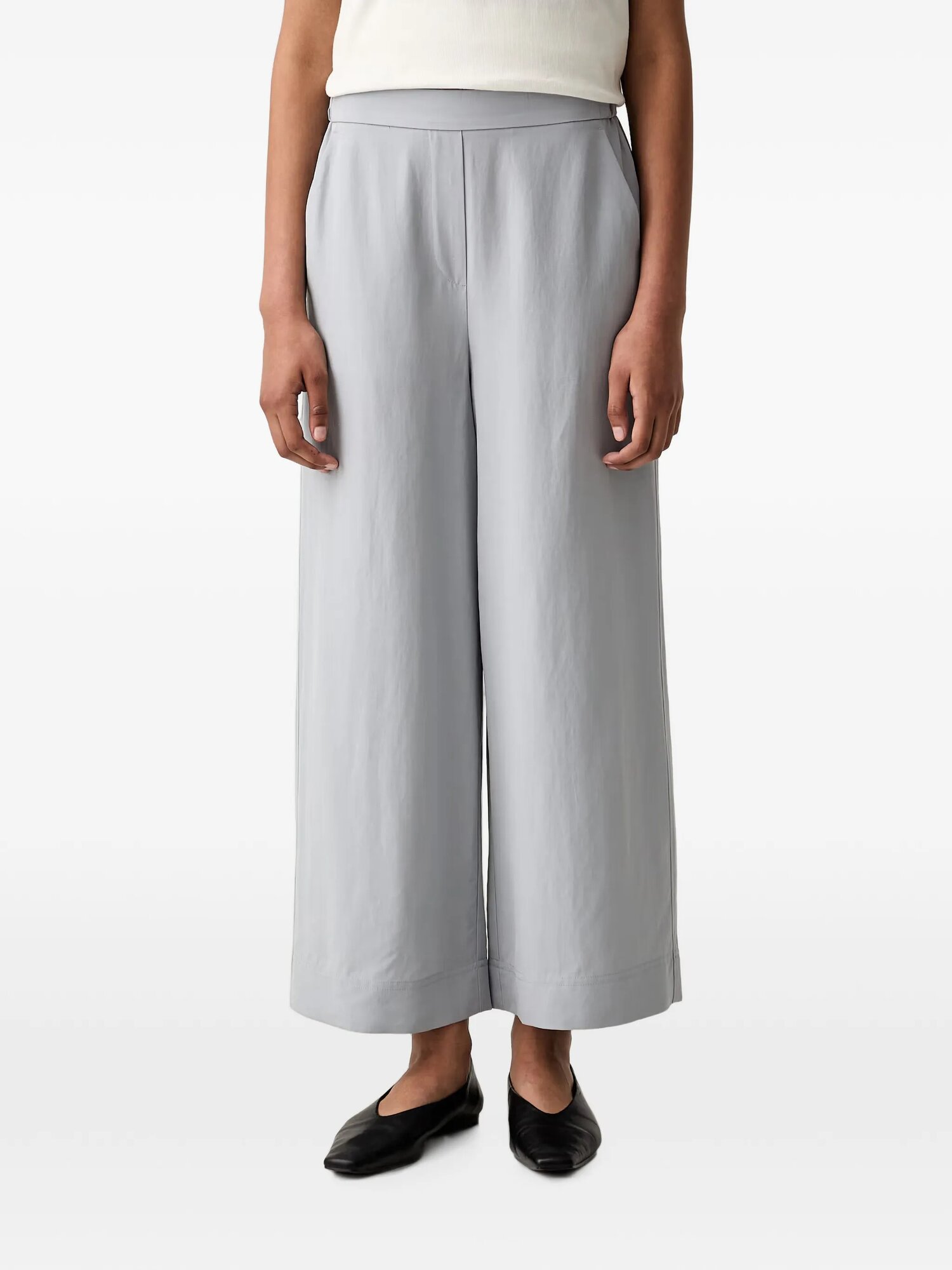 Брюки Wide-leg elasticated palazzo pants