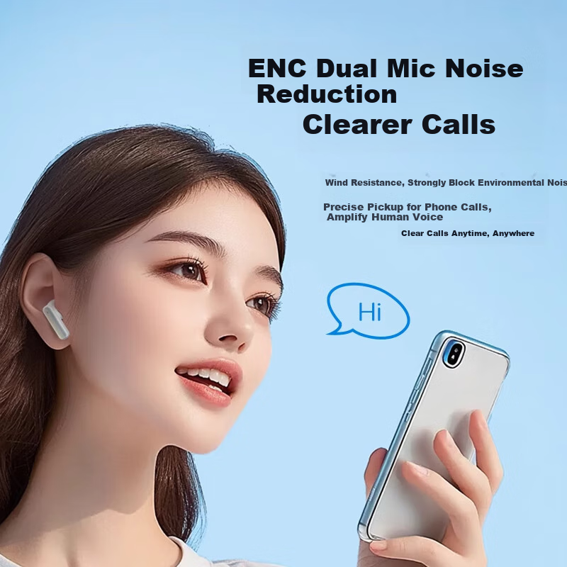 HP H23C Вставные наушники с Bluetooth и шумоподавлением, Bluetooth 5.4, долгий срок службы батареи для игр и музыки,