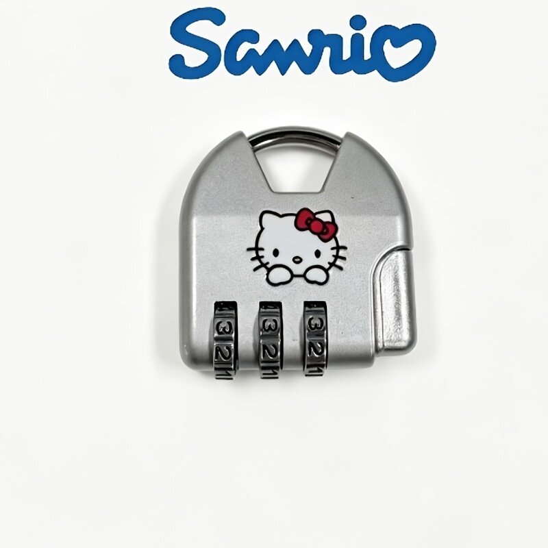 Мини-замок Sanrio для чемоданов, рюкзаков и шкафчиков — компактный навесной замок случайного цвета