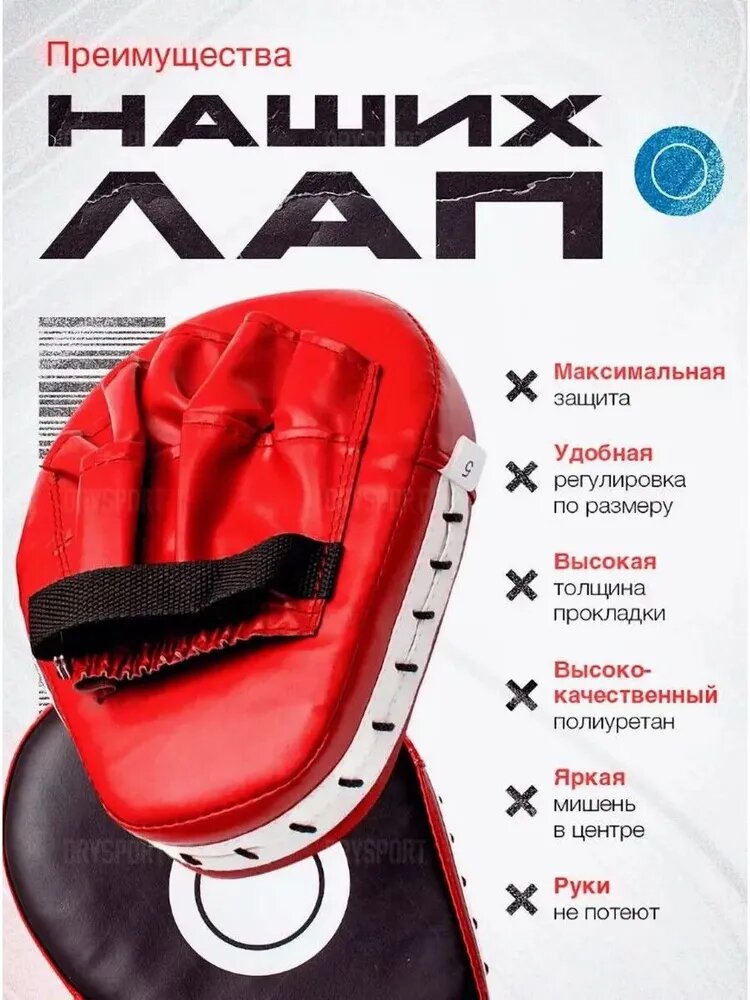 Лапы боксерские — фото 1