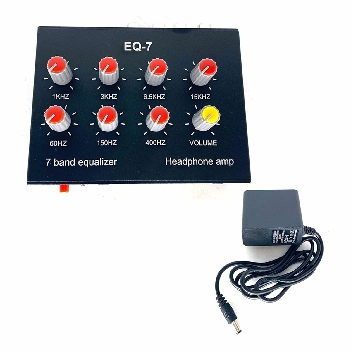 EQ-7 Усилитель Аудиосигнала Для Гарнитуры 7-Полосный Эквалайзер EU PLUG для наушников 7-полосный эквалайзер EU вилка