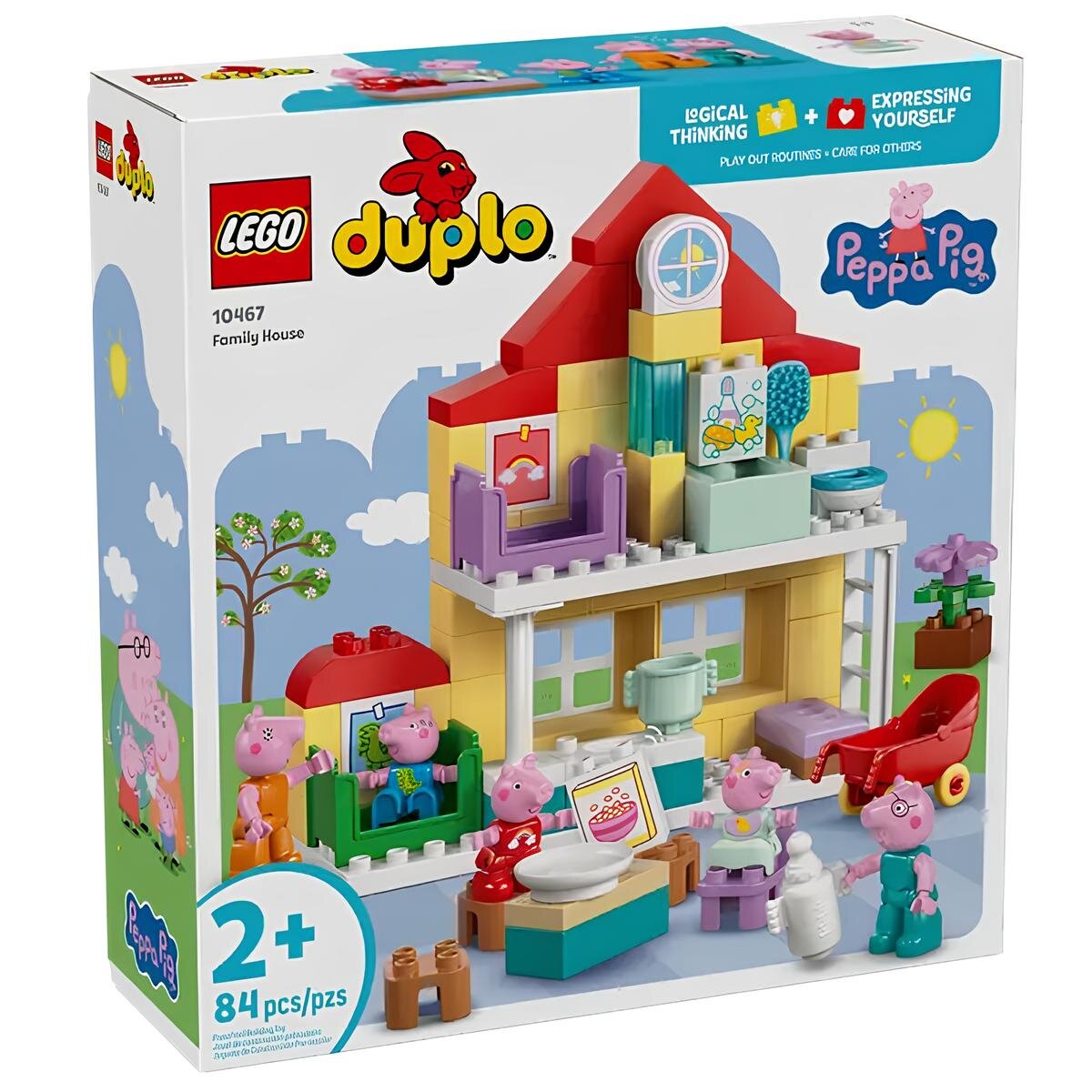 Конструктор LEGO DUPLO 10467 Peppa Pig Семейный дом