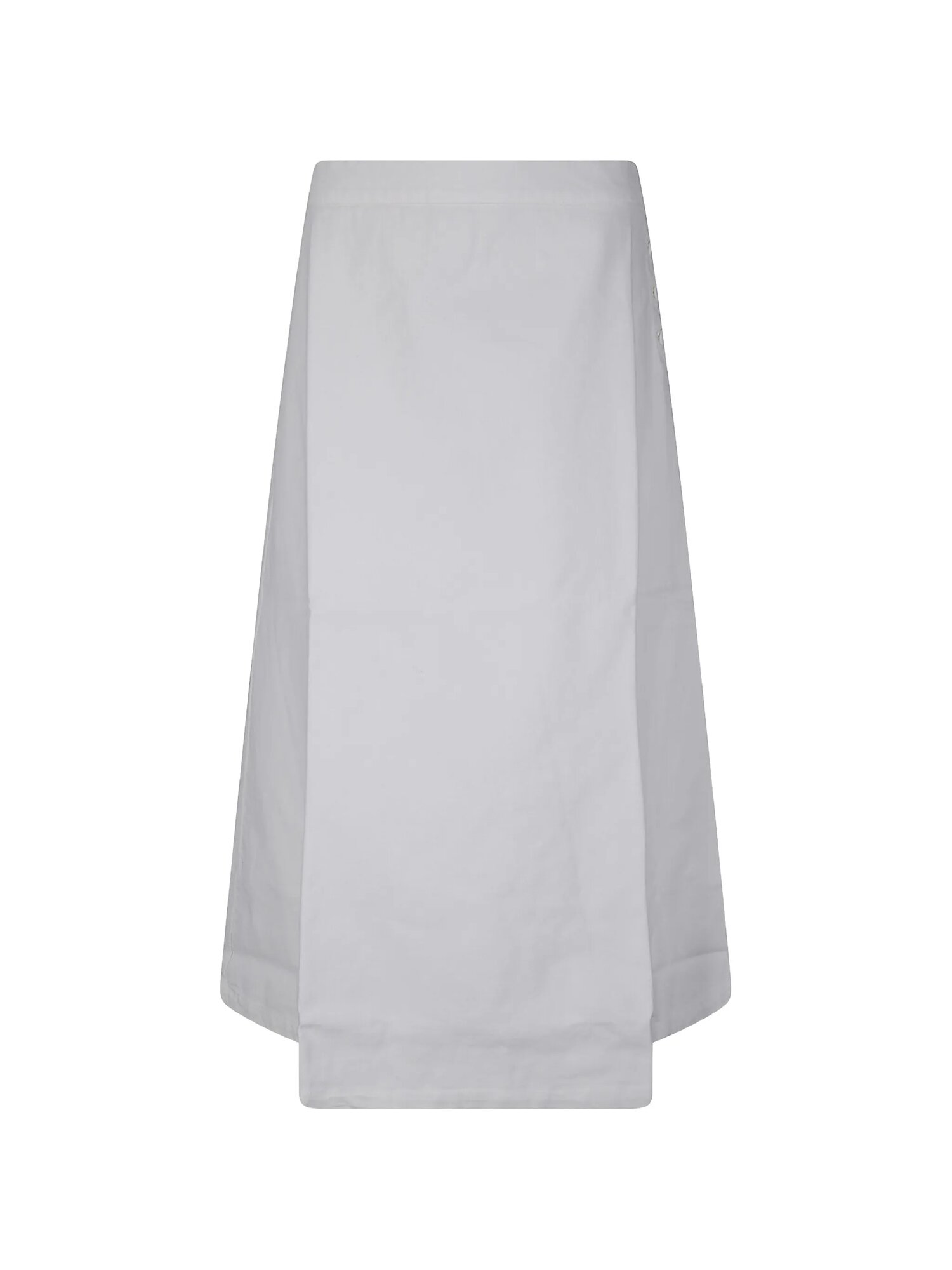 Юбка Labo.Art Elasticated-waist midi skirt, размер 40, бежевый/белый — фото 1
