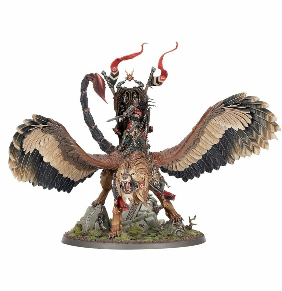 Warhammer Age of Sigmar Миниатюра Tahlia Vedra, Lioness of the Parch