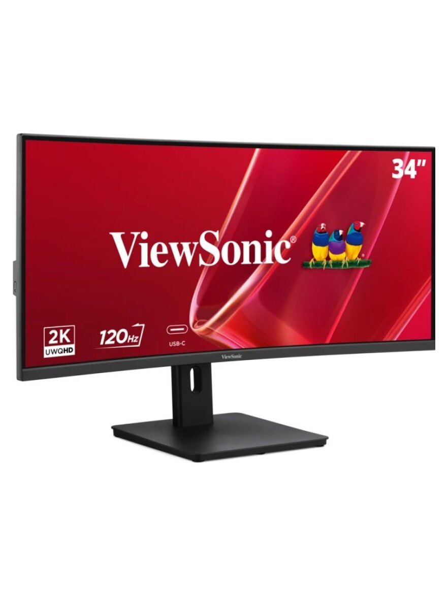 Монитор Viewsonic 34" VA3420C-2 черный — фото 1