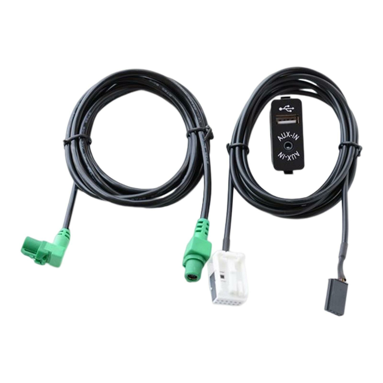 USB AUX переключатель и кабельный жгут 150 см для E60 F01 E61