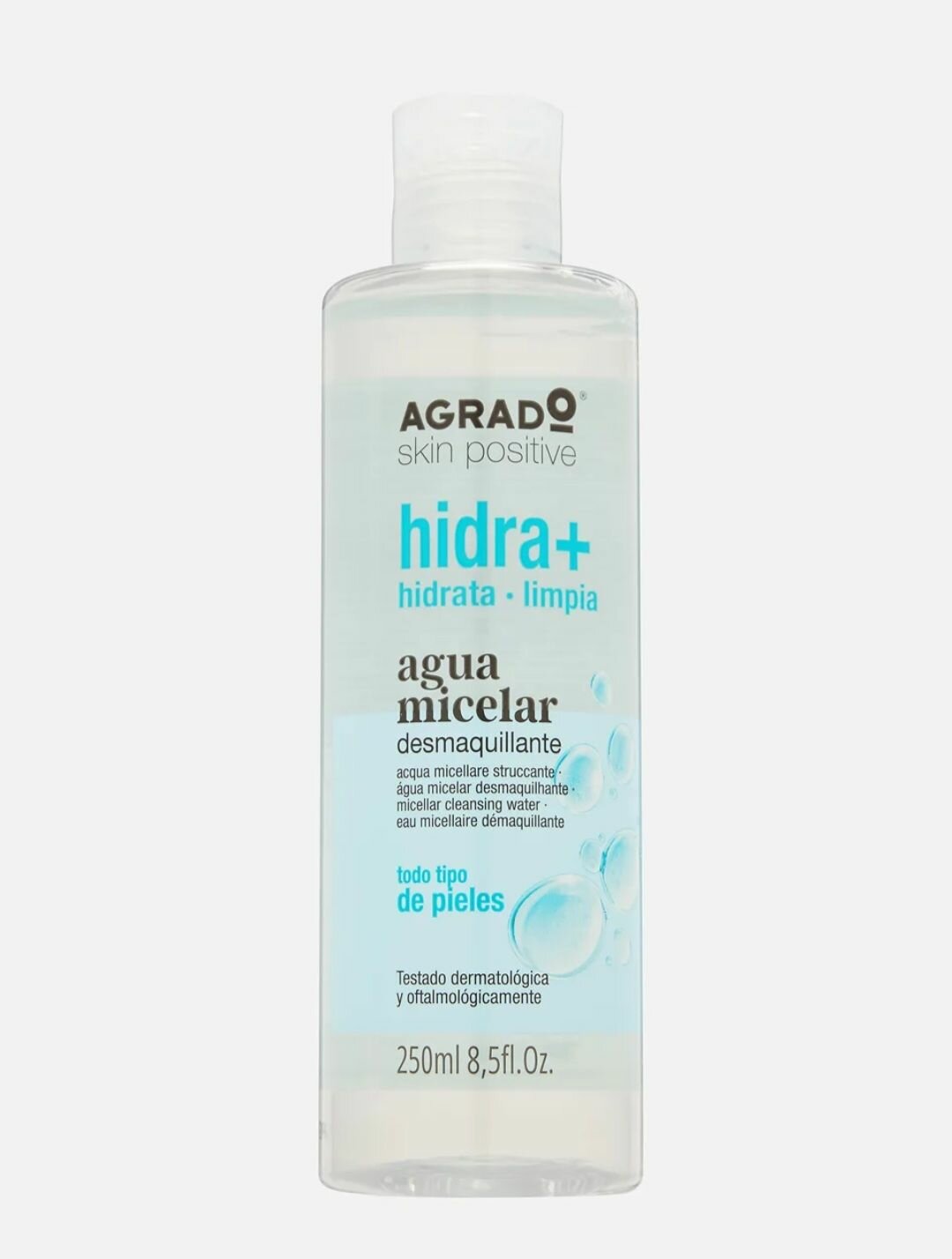 Мицеллярная вода AGRADO hidra+