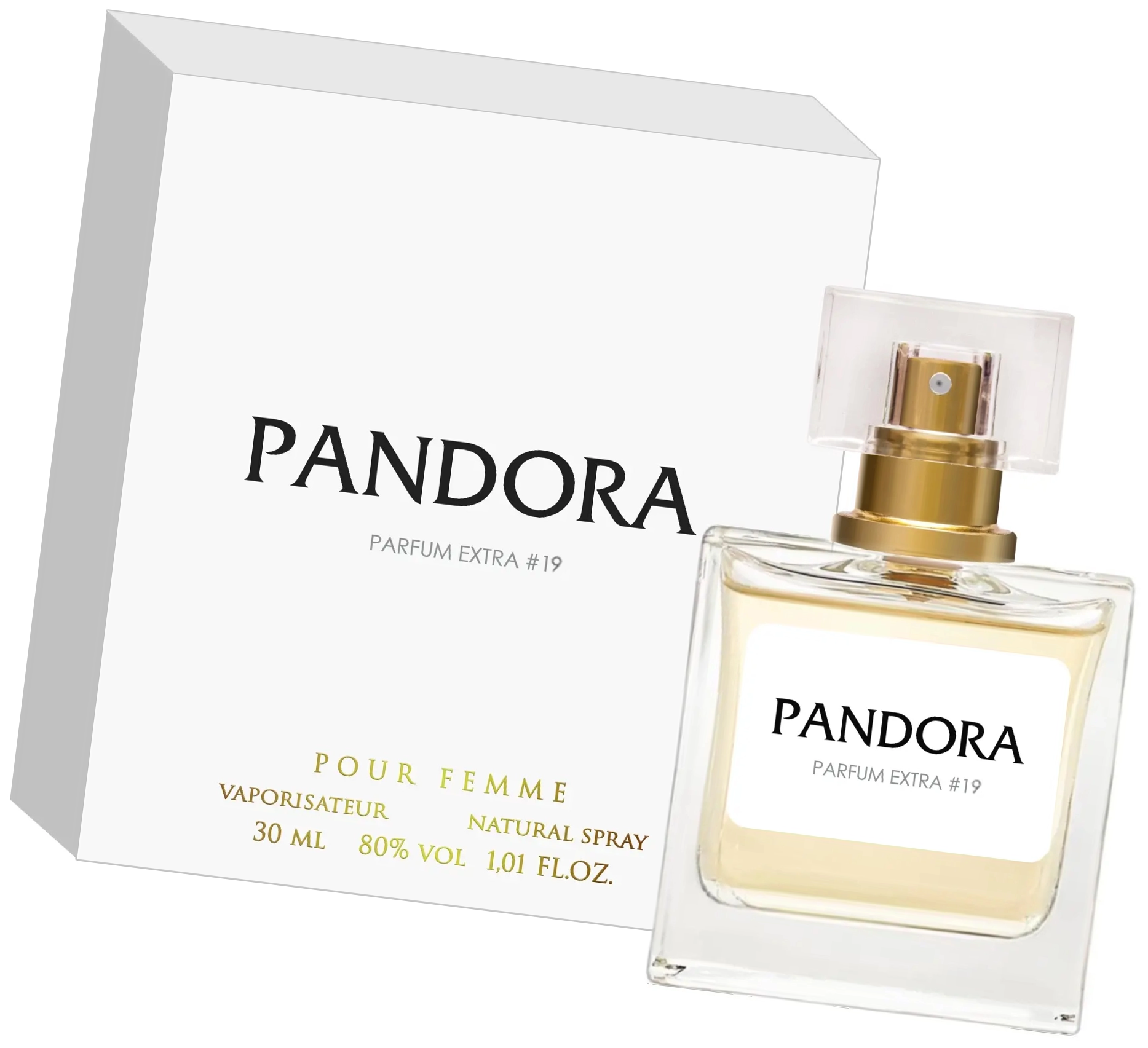 Женские духи 30 мл / Pandora No 19 Eau De Parfum - Пандора 19