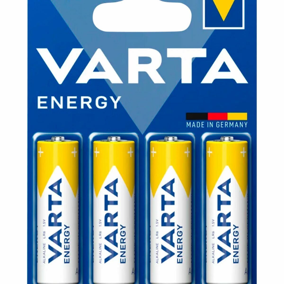 Батарейка Varta Energy AA/LR6 (блистер, 4шт.) (4106229414), 20 уп.