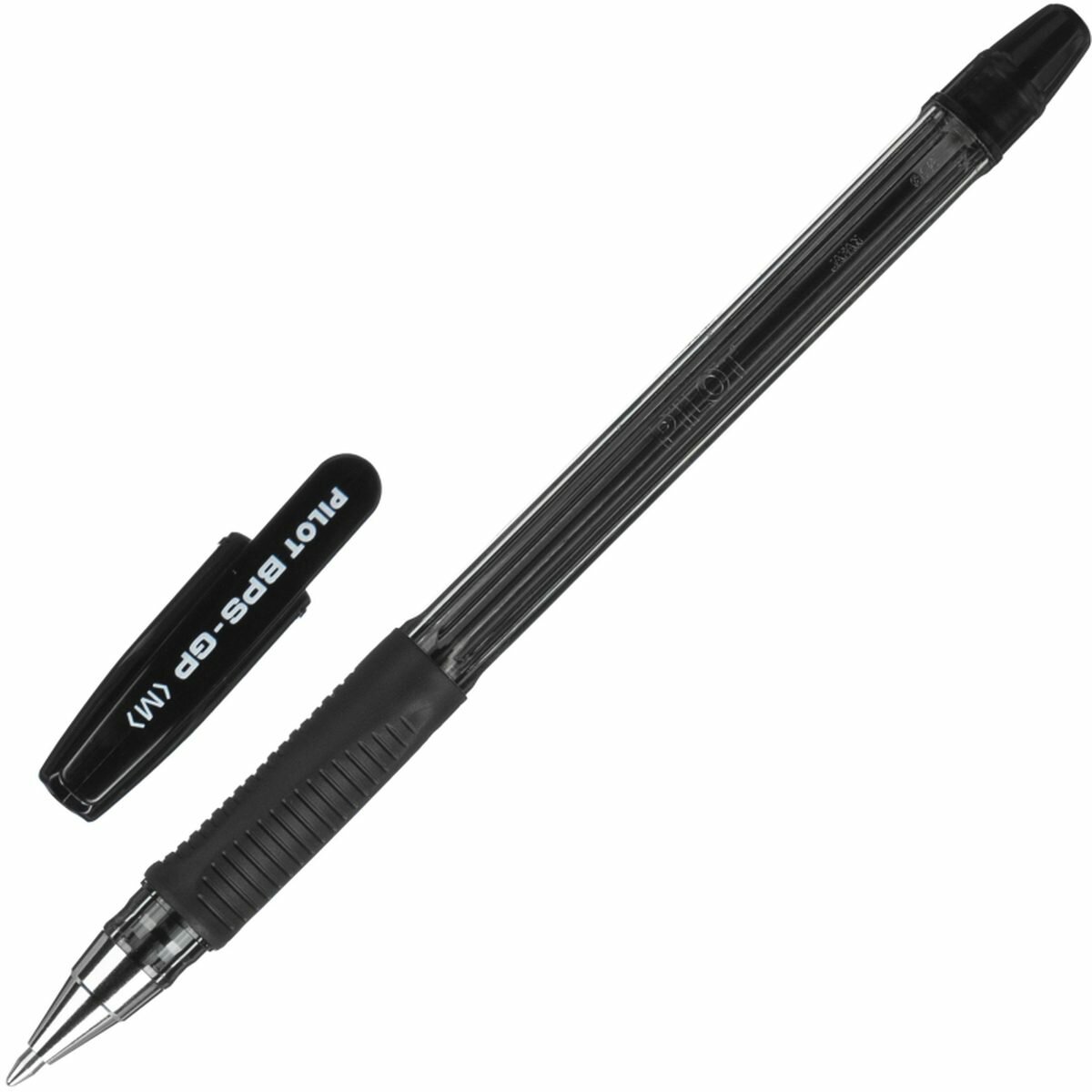 Ручка шариковая Pilot BPS-GP-M (0.27мм, черная, масляная основа), 144шт.