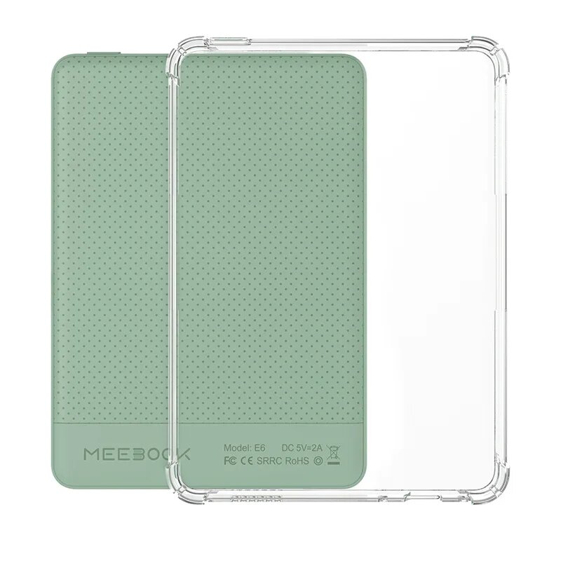 Чехол для Meebook E6 6", прозрачный, TPU, Mingfeng Meebook E6 (2026), TPU Case