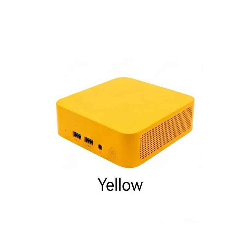 Мини-ПК Intel i9, Windows 11, 16GB 256GB, Yellow
