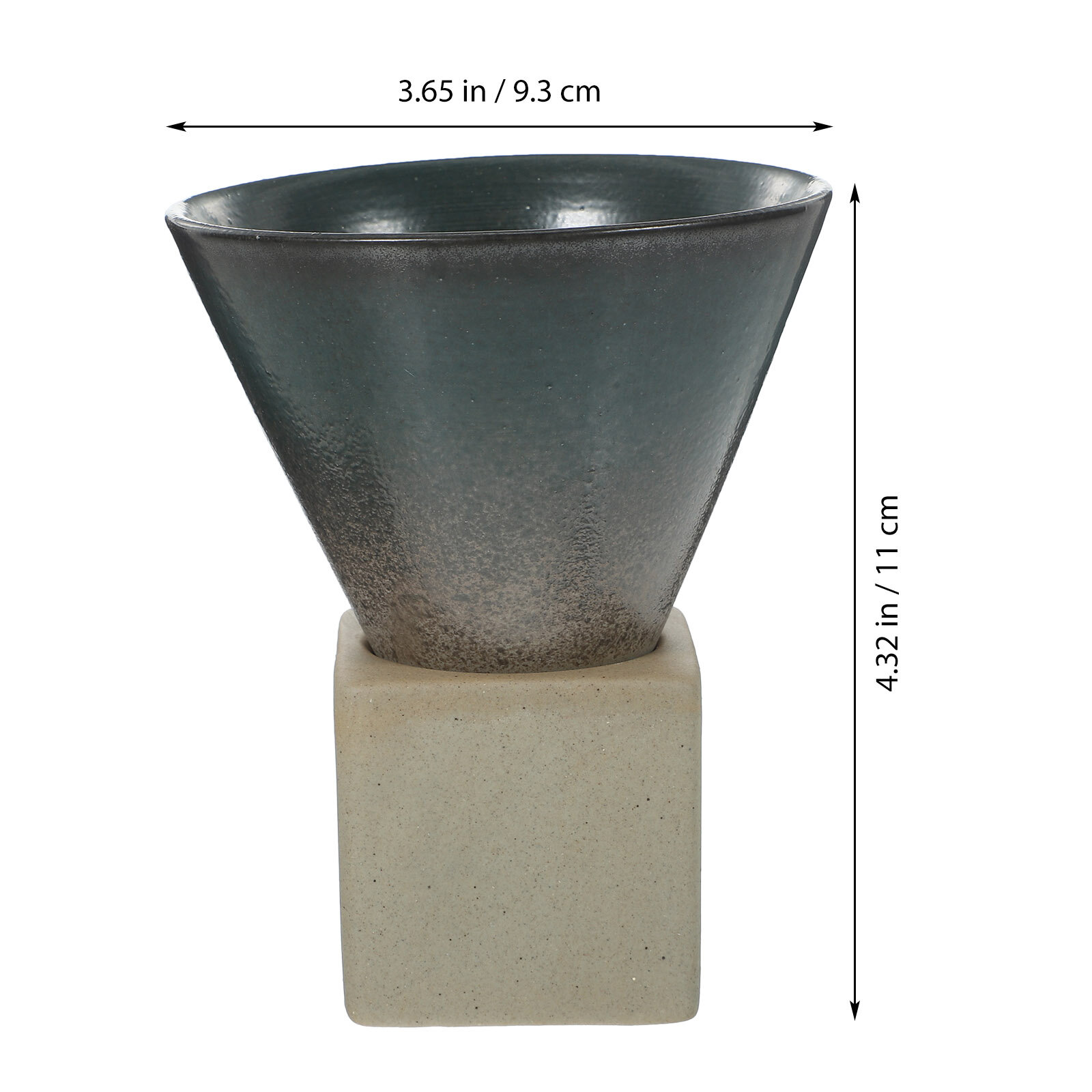 Керамическая Кружка Для Кофе И Чая 1 Штук С Подставкой 11.00X9.30X9.30CM